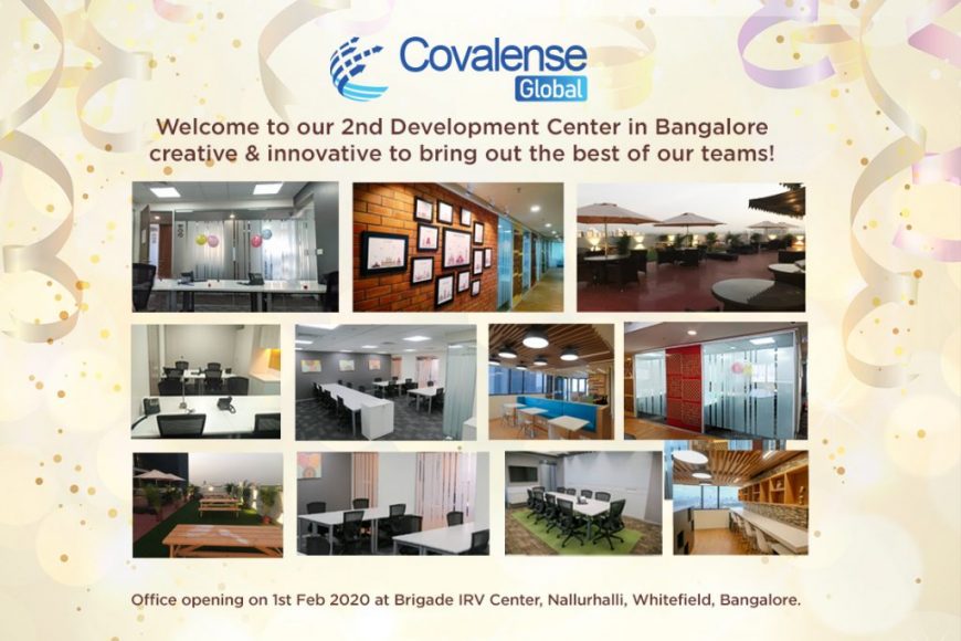 Covalense Global opens 2nd Development centre in Bangalore | Covalense ...